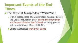 The End times | PPTX