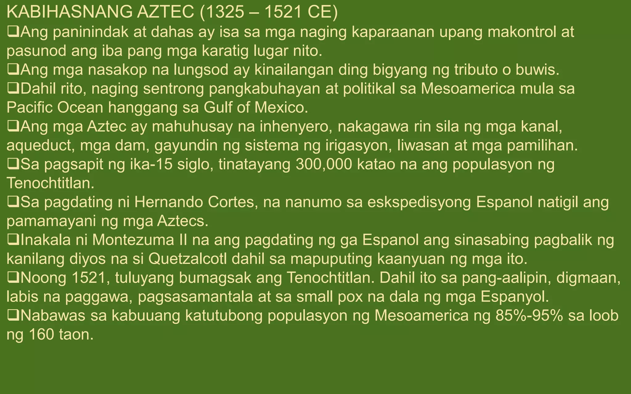 Ang mga kabihasnan sa meso america | PPTX