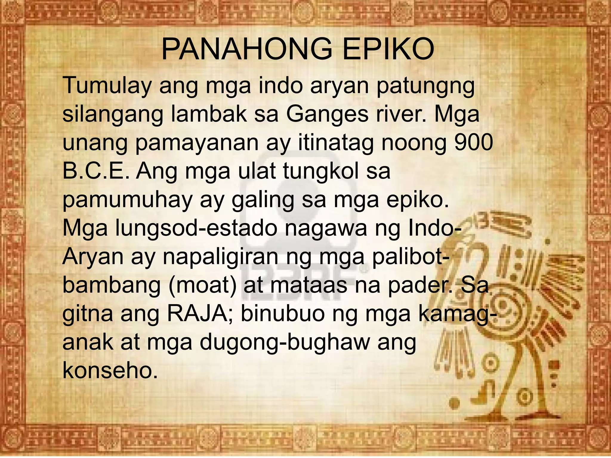 Ang mga kabihasnan sa timog asya | PPTX