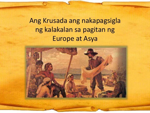 Ang mga Krusada na naganap mula 1096 hanggang 1273
