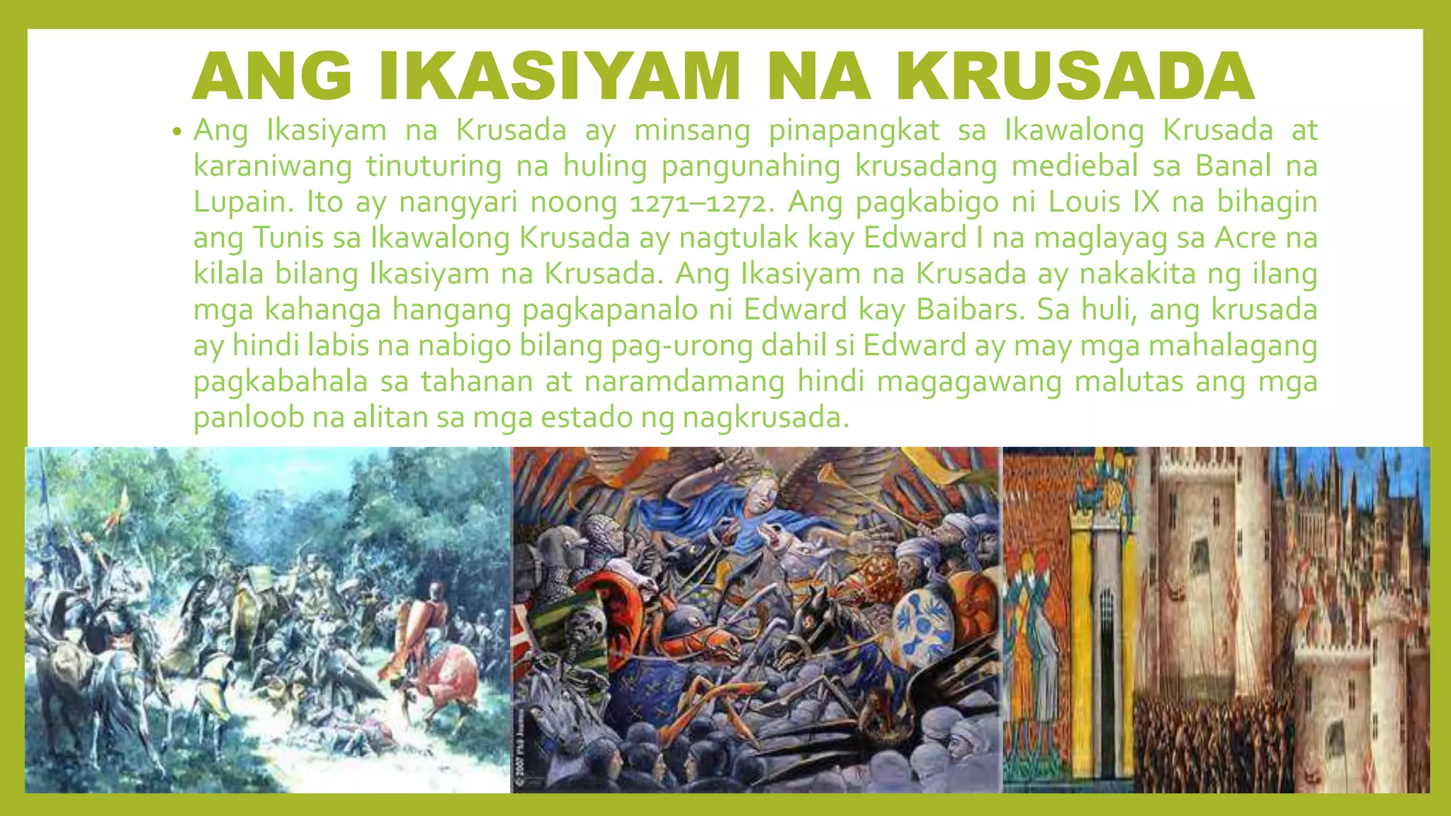 ANG MGA KRUSADA | PPTX