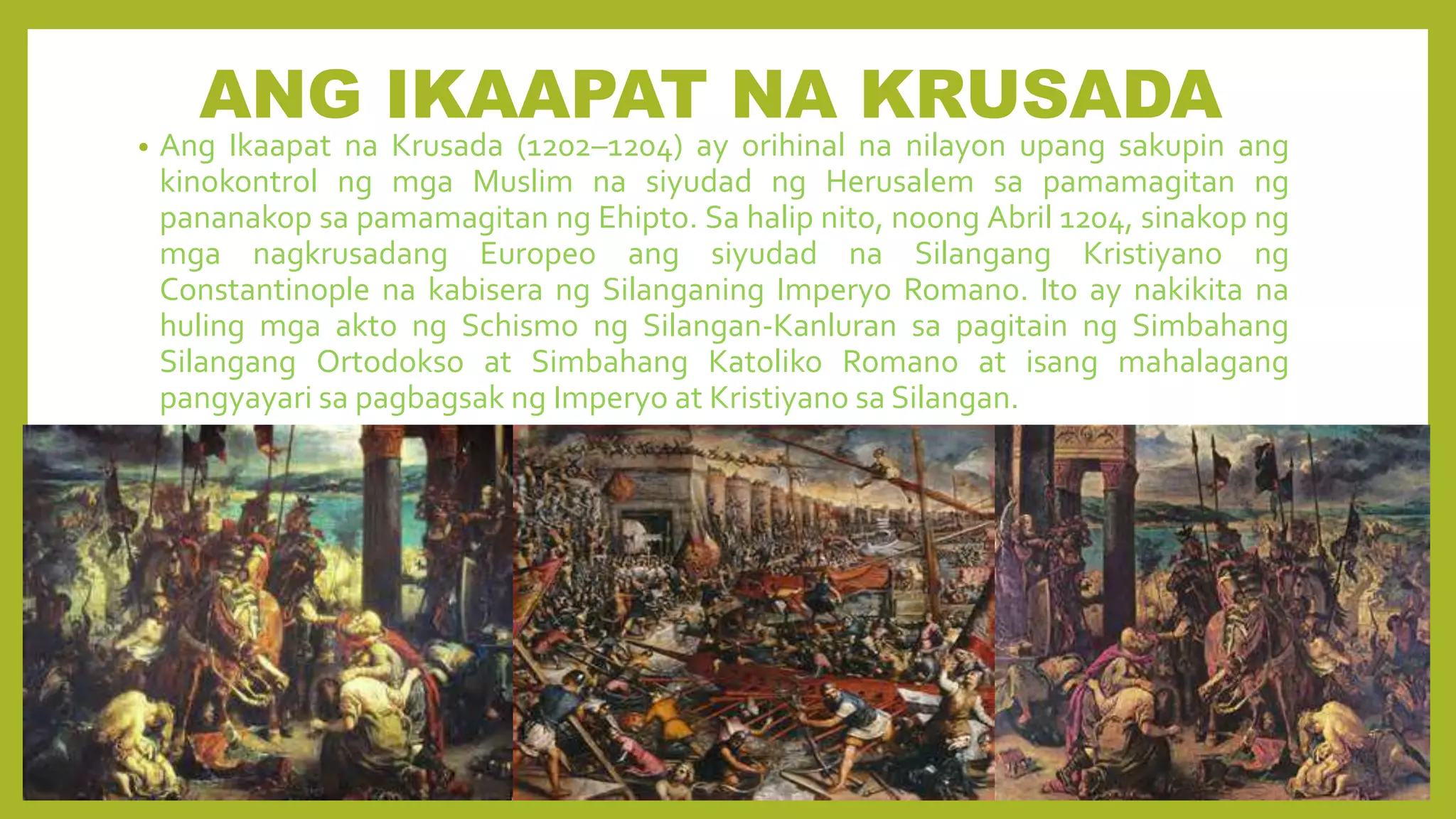 ANG MGA KRUSADA | PPTX