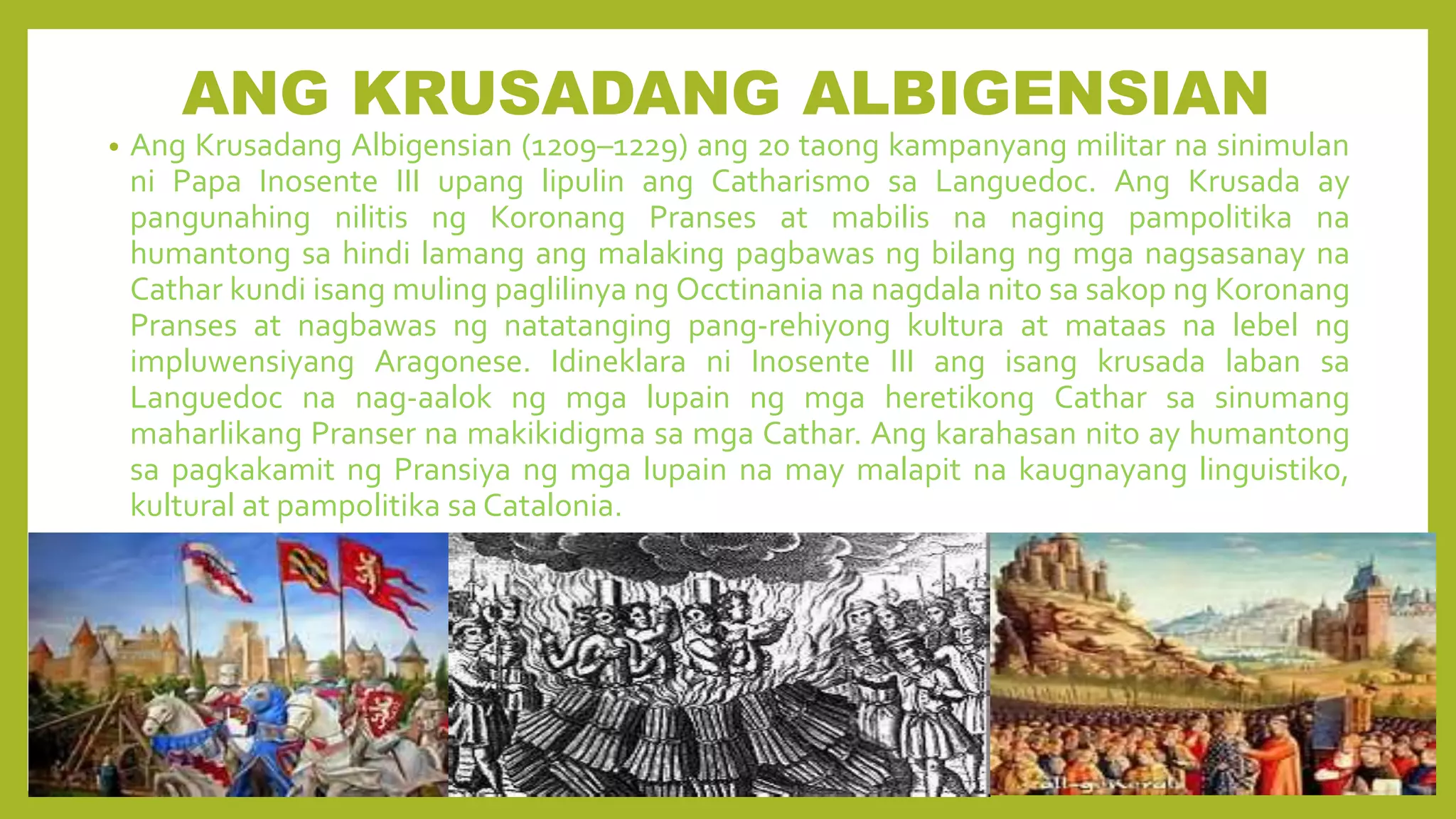 ANG MGA KRUSADA | PPTX