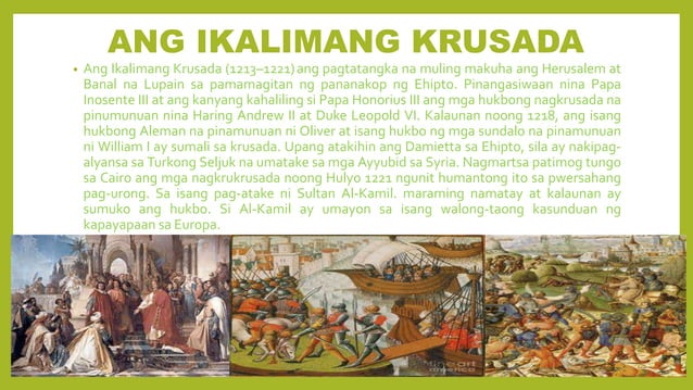ANG MGA KRUSADA | PPTX