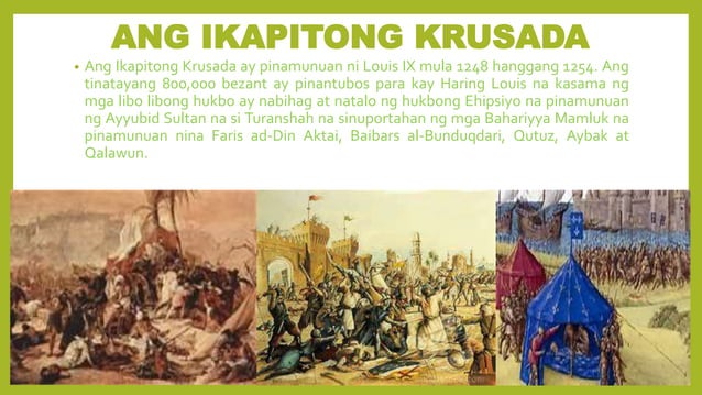 ANG MGA KRUSADA | PPTX