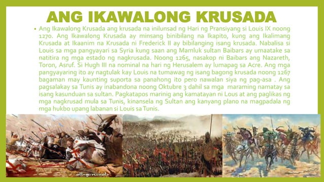 ANG MGA KRUSADA | PPTX