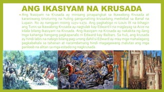 ANG MGA KRUSADA | PPTX