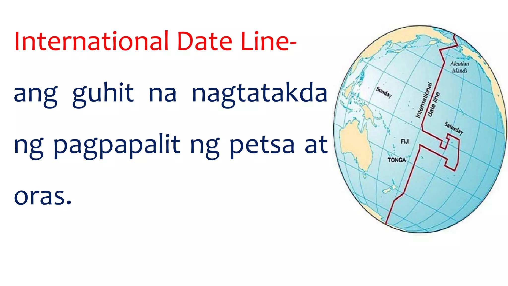 Ang mga likhang guhit sa globo | PPTX
