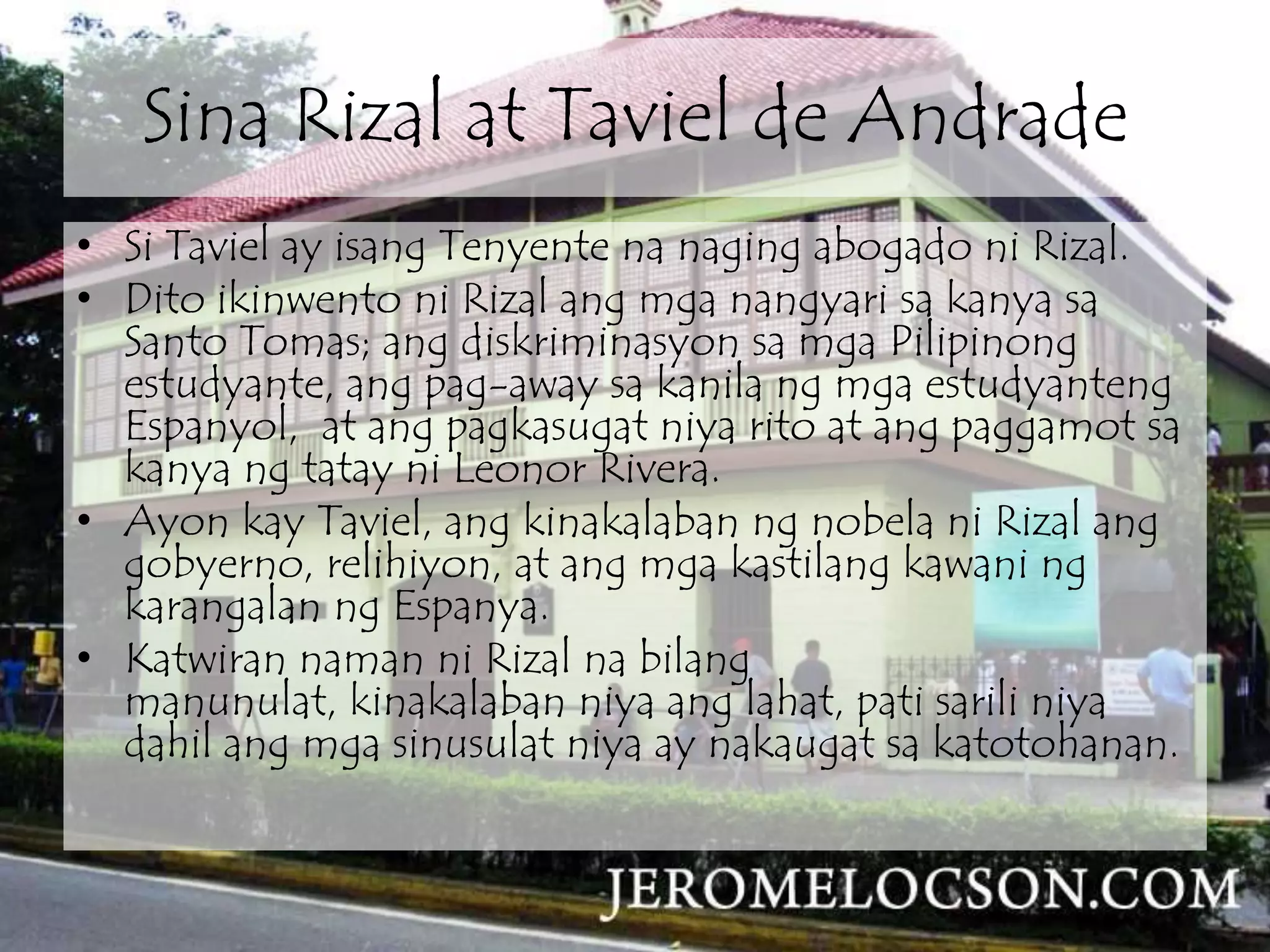 Ang mga Paglalakbay ni Rizal Pabalik sa Pilipinas | PPTX