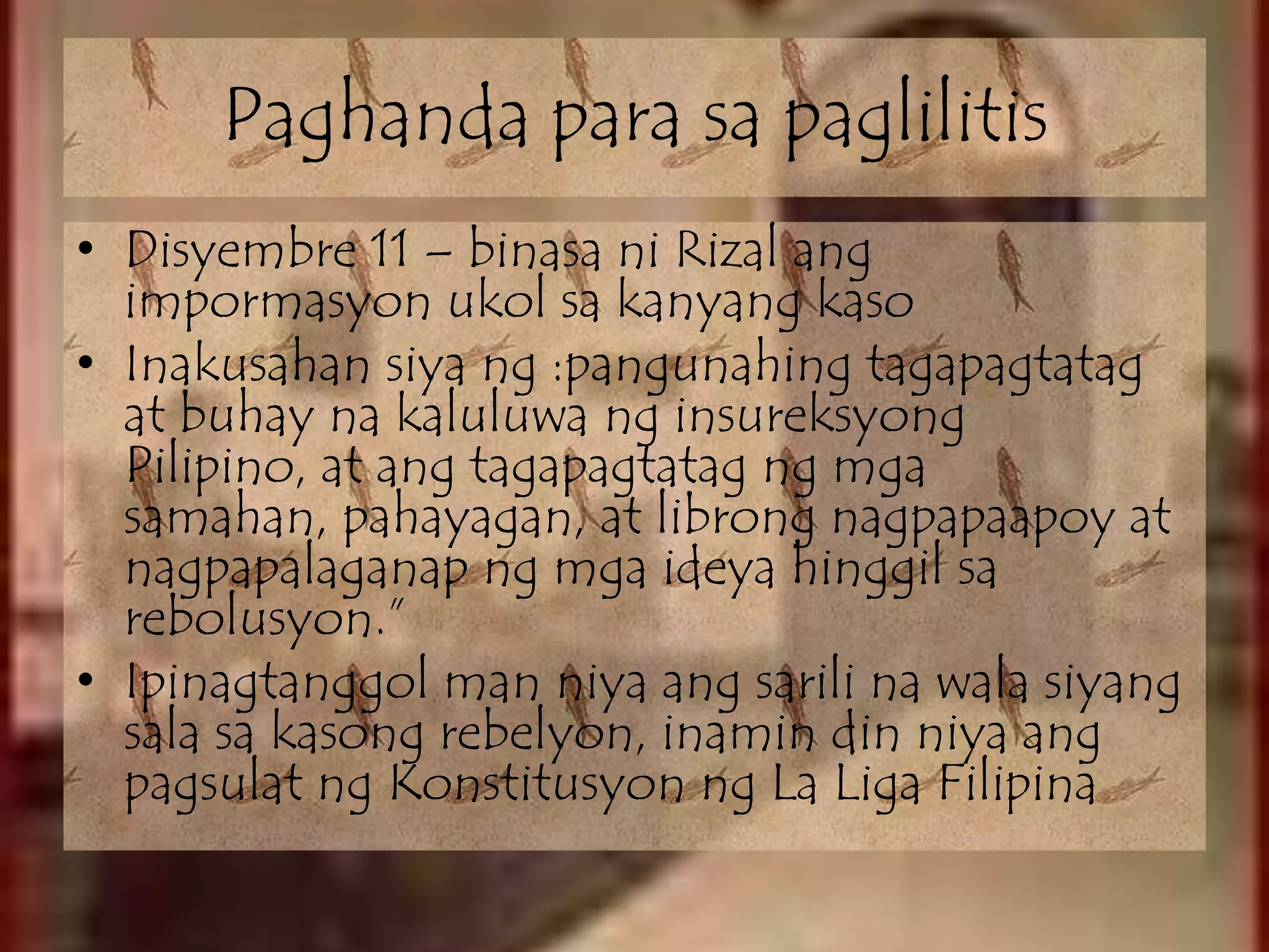Ang mga Paglalakbay ni Rizal Pabalik sa Pilipinas | PPTX