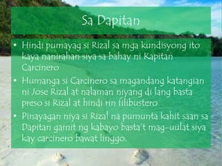 Ang mga Paglalakbay ni Rizal Pabalik sa Pilipinas | PPTX
