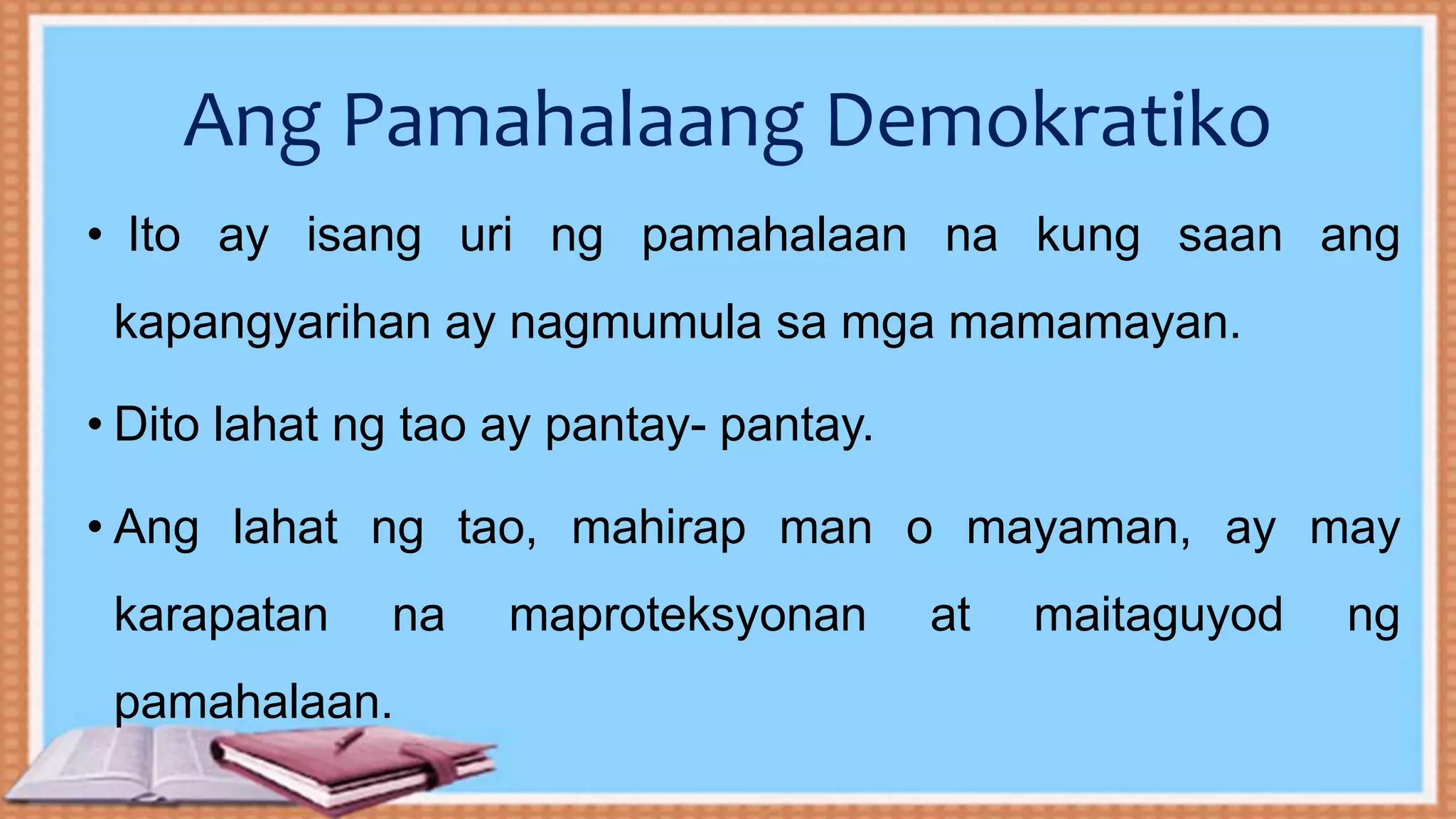 Ang mga Pamahalaan | PPTX