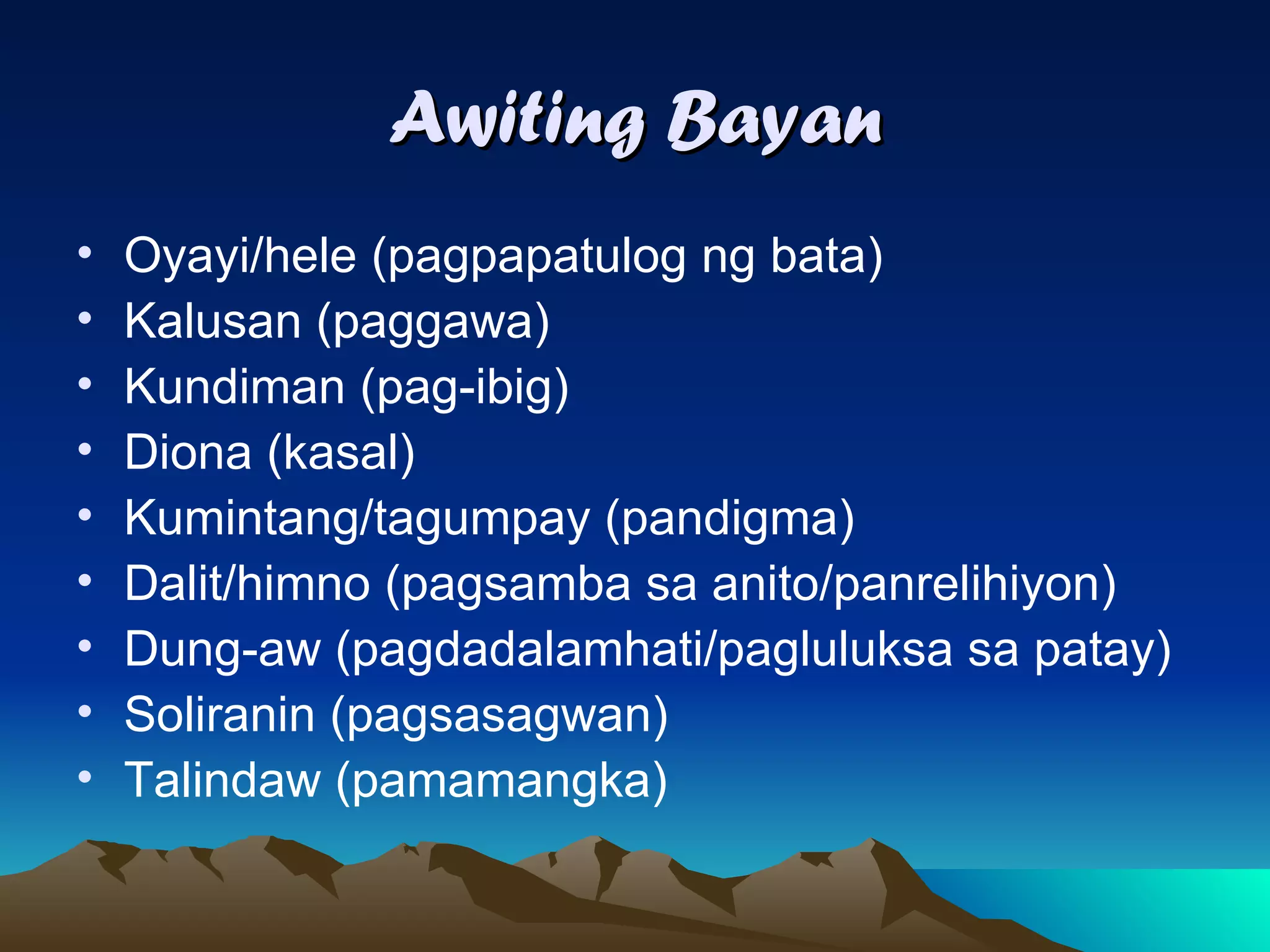 Ang Mga Panahon ng Panitikan | PPT