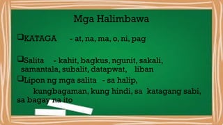 Ang Mga Pang-ugnay.pptxddddddddddddddddddddddddd | PPT