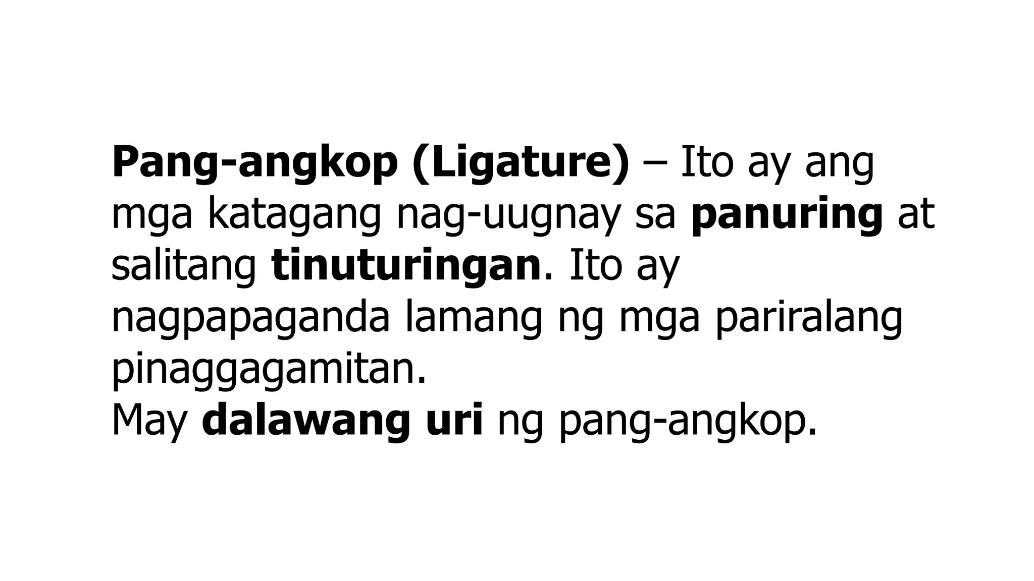 Ang mga Pang-ugnay at mga Pahayag.pptx