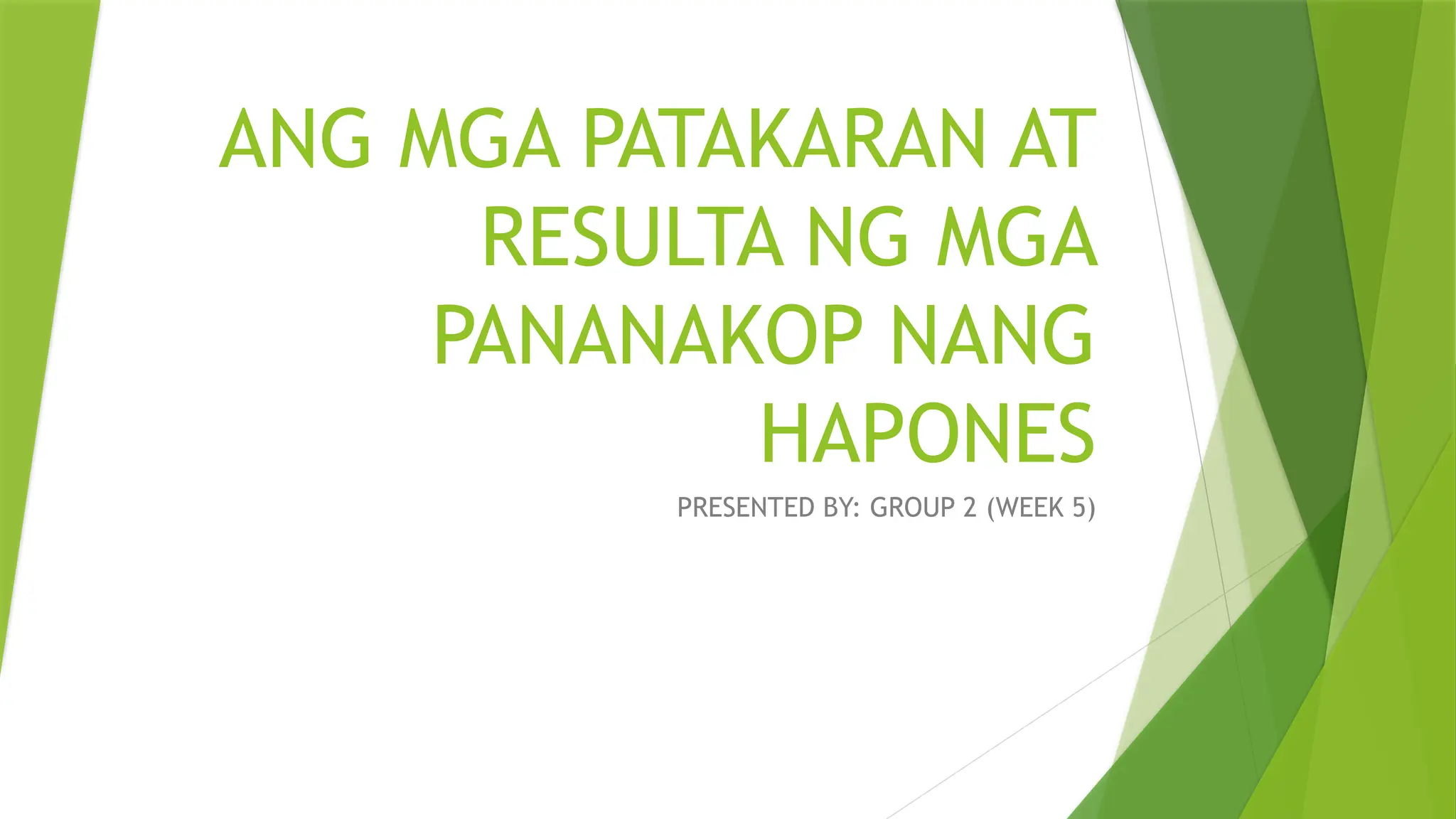 ANG MGA PATAKARAN AT RESULTA NG MGA PANANAKOP.pptx