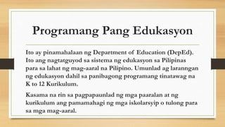 Ang mga Serbisyong Panlipunan ng Pamahalaan | PPTX