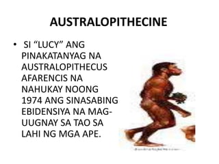 Ang mga sinaunang tao | PPTX