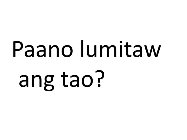 Ang mga sinaunang tao | PPTX | Biological Sciences | Science