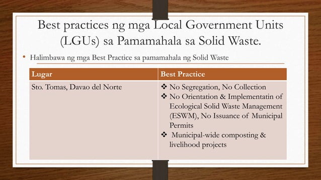 Ang mga Suliranin at hamong Pangkapaligiran | PPTX