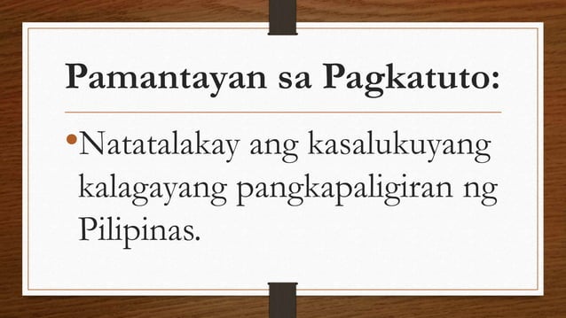 Ang mga Suliranin at hamong Pangkapaligiran | PPTX