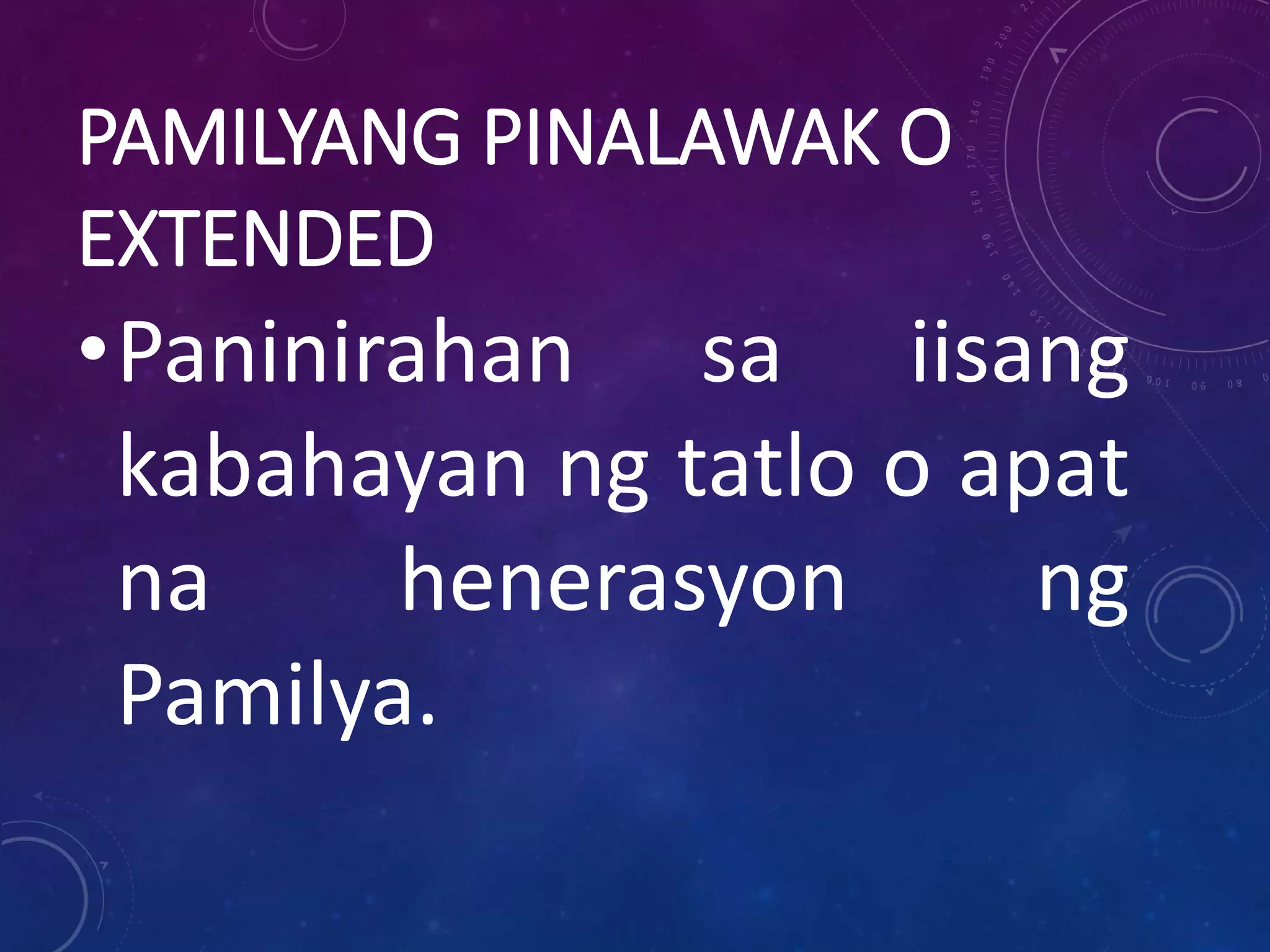 Ang mga Tradisyonal na Katangian ng Pamilyang Asyano | PPTX