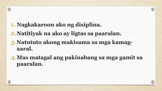 Ang mga Tuntunin ng Paaralan | PPTX
