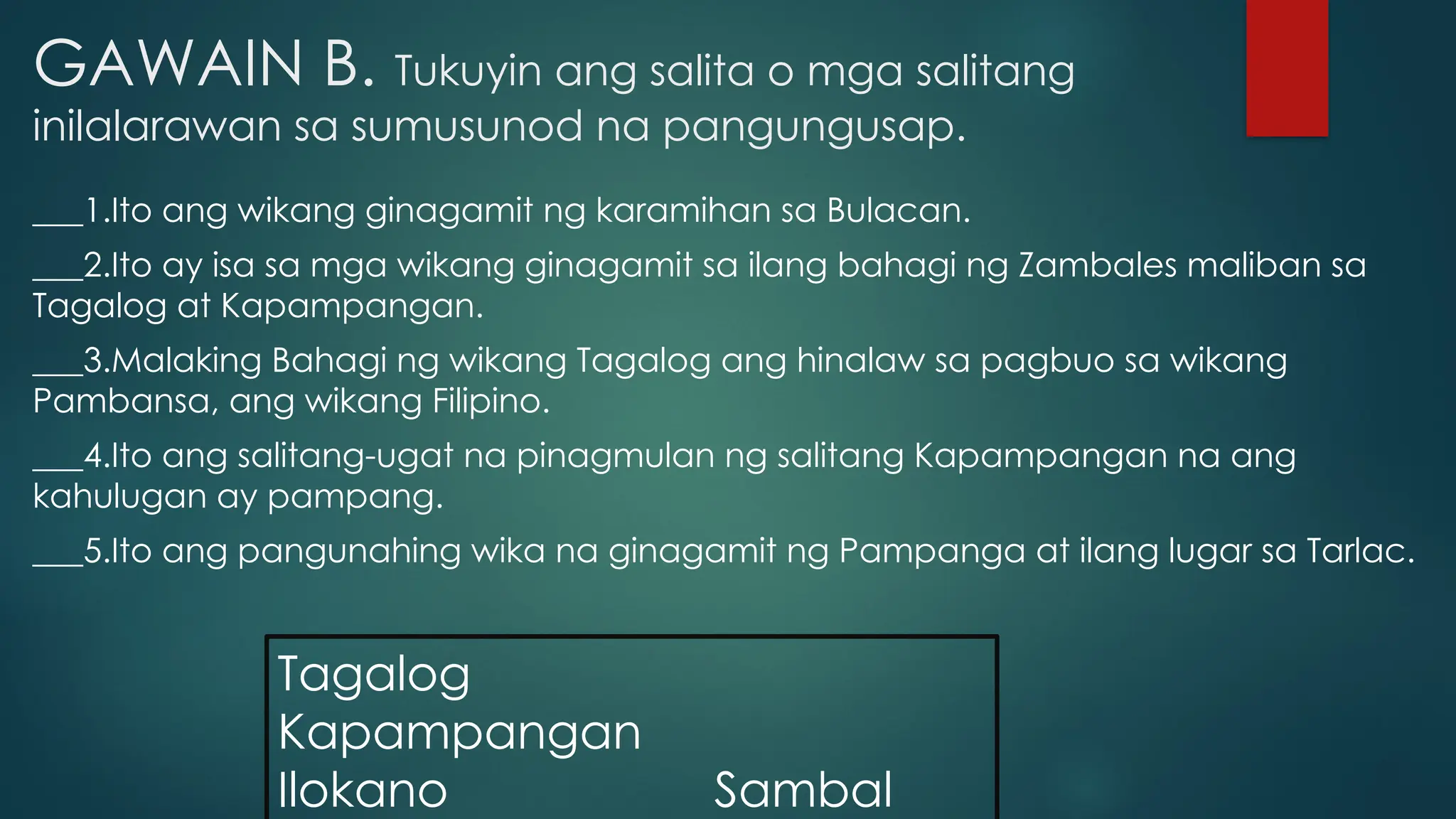 ANG MGA WIKA AT DIYALEKTO SA MGA LALAWIGAN.pptx