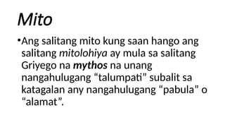 FILIPNO GRADE 10 ANG MITOLOHIYA grade 10.pptx