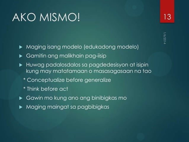 Ang modernong pananaw ng mga kabataan | PPTX