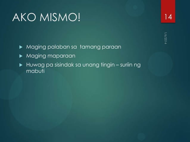 Ang modernong pananaw ng mga kabataan | PPTX
