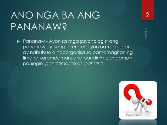 Ang modernong pananaw ng mga kabataan | PPTX