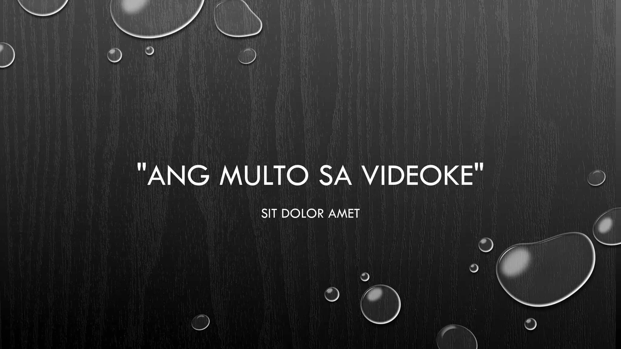 Ang Multo sa ViAng Multo sa VideokeAng Multo sa VideokeAng Multo sa ...