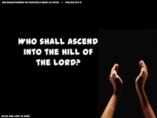 Ang nakakatanggap ng pagpapala buhat sa dios | PPTX