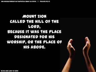 Ang nakakatanggap ng pagpapala buhat sa dios | PPTX