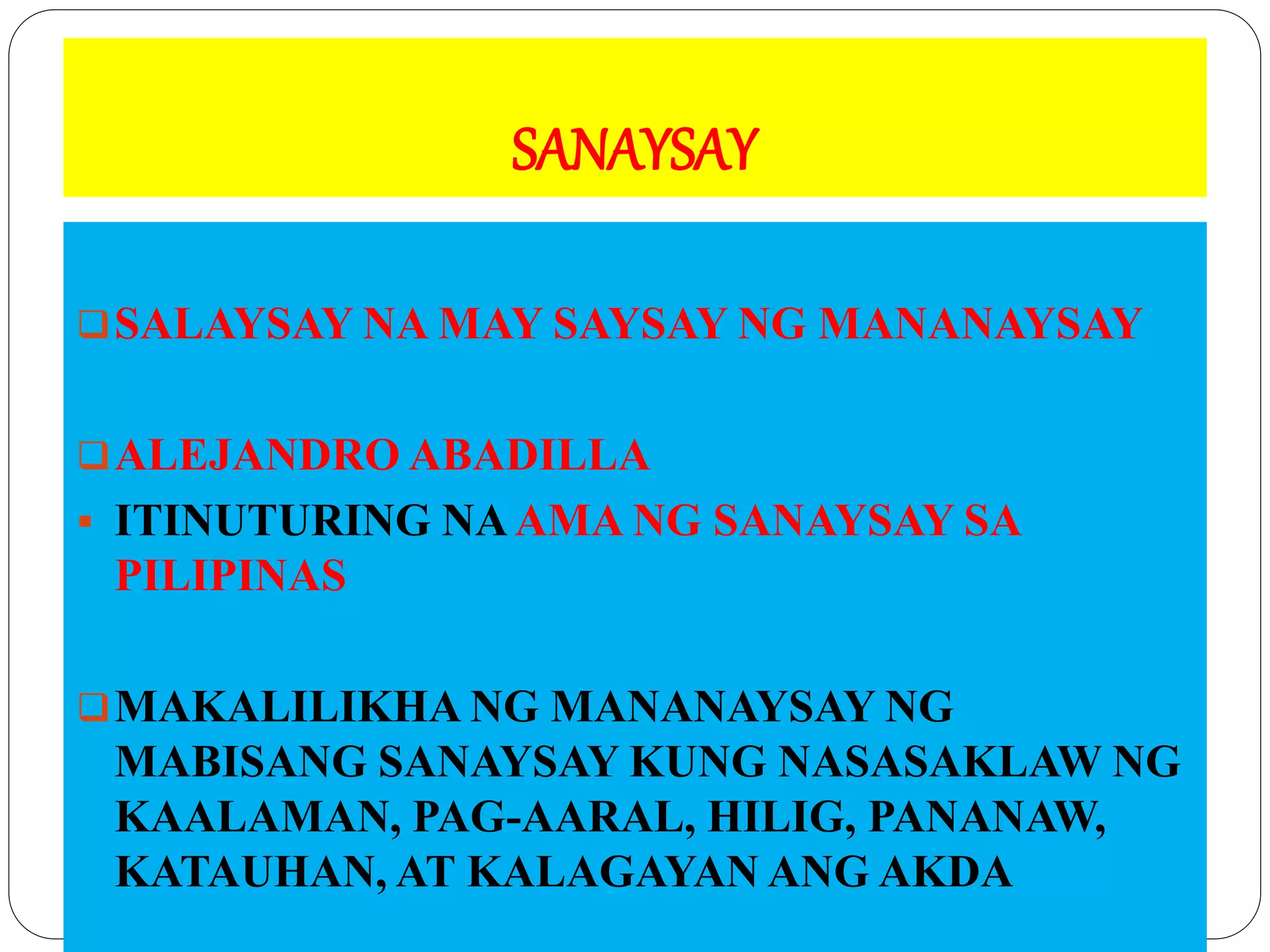 Ang Ningning at Ang Liwanag | PPTX