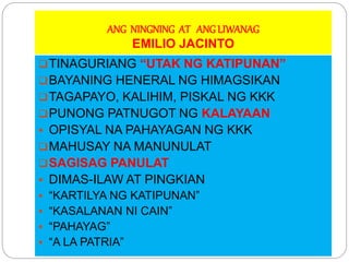 Ang Ningning at Ang Liwanag | PPTX