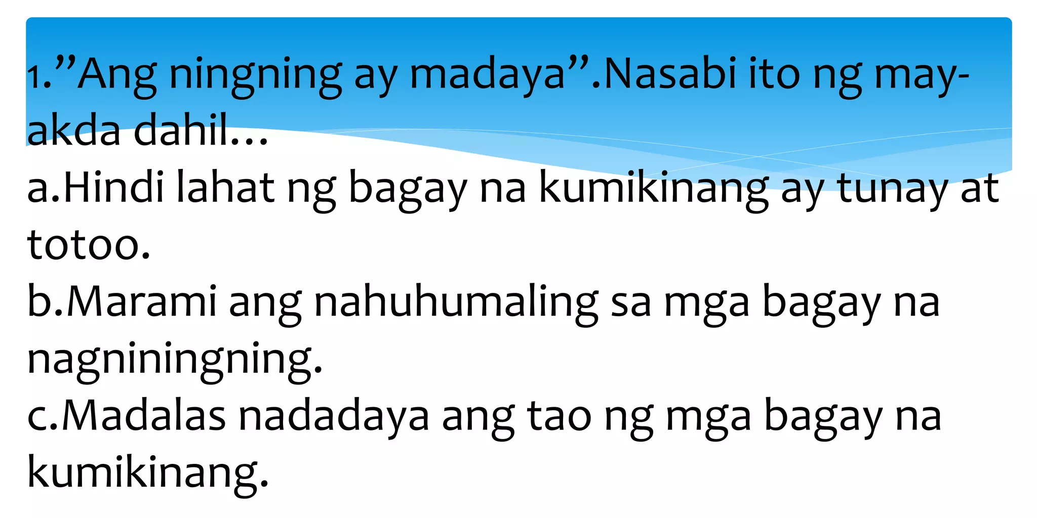 Ang Ningning at Liwanag ni Emilio Jacinto (Adel P. Sacay) | PPTX