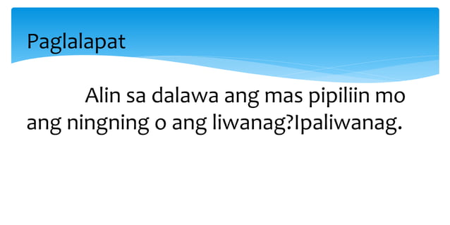 Ang Ningning at Liwanag ni Emilio Jacinto (Adel P. Sacay) | PPTX