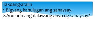 Ang Ningning at Liwanag ni Emilio Jacinto (Adel P. Sacay) | PPTX