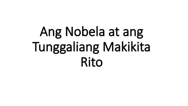Ang Nobela at ang Tunggaliang Makikita Rito.pptx