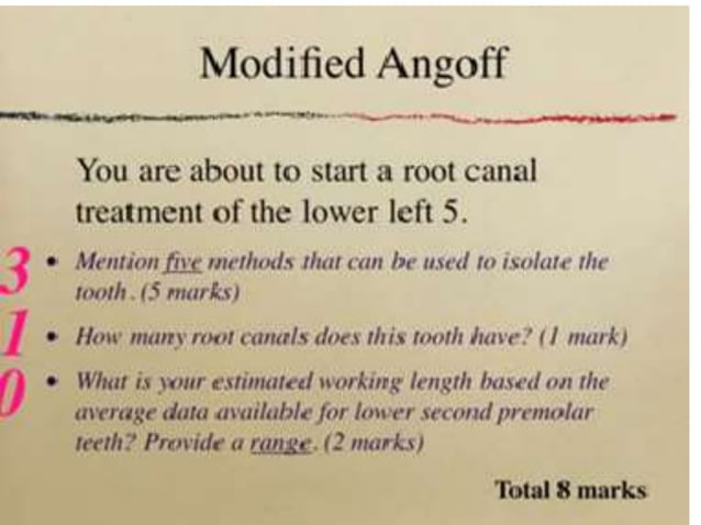 Angoff method ppt | PPTX | Standardized Testing | Educational Assessment