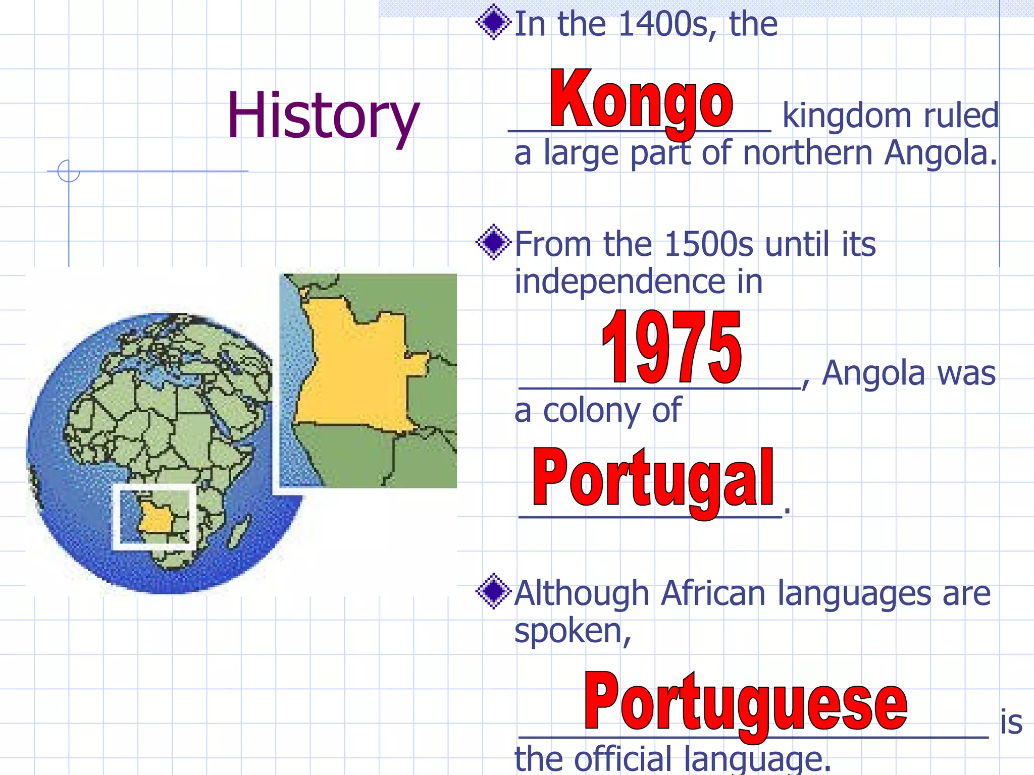 Angola and namibia finished | PPT
