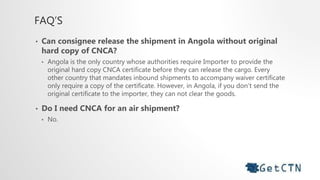 Angola CNCA | PPT