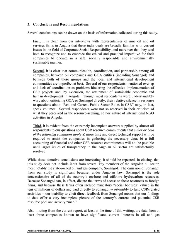 Angola petroleum cs_rsurvey | PDF | Business Accounting & Finance ...