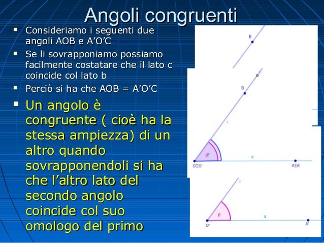 Gli Angoli