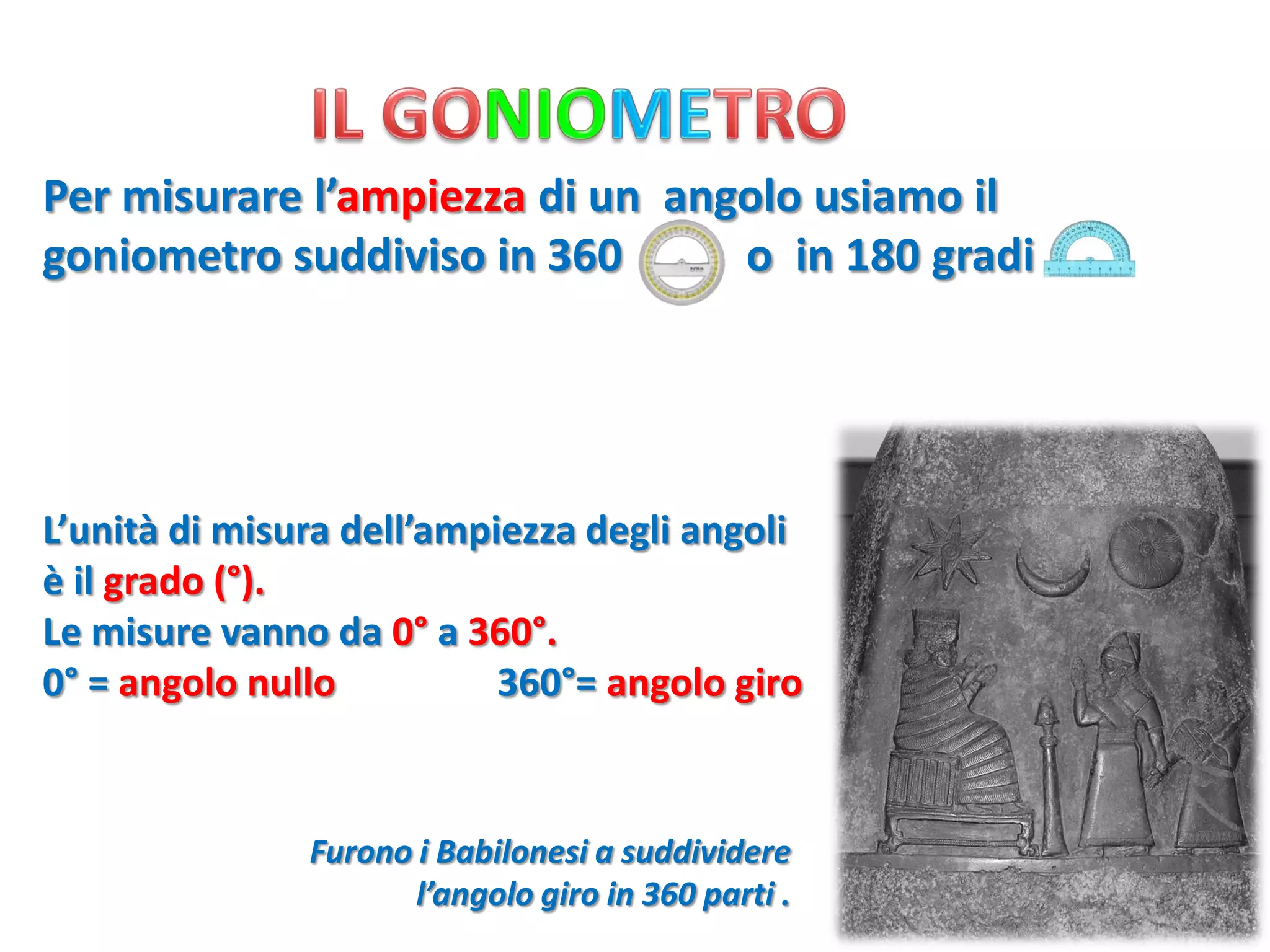 Angoli e goniometro | PDF