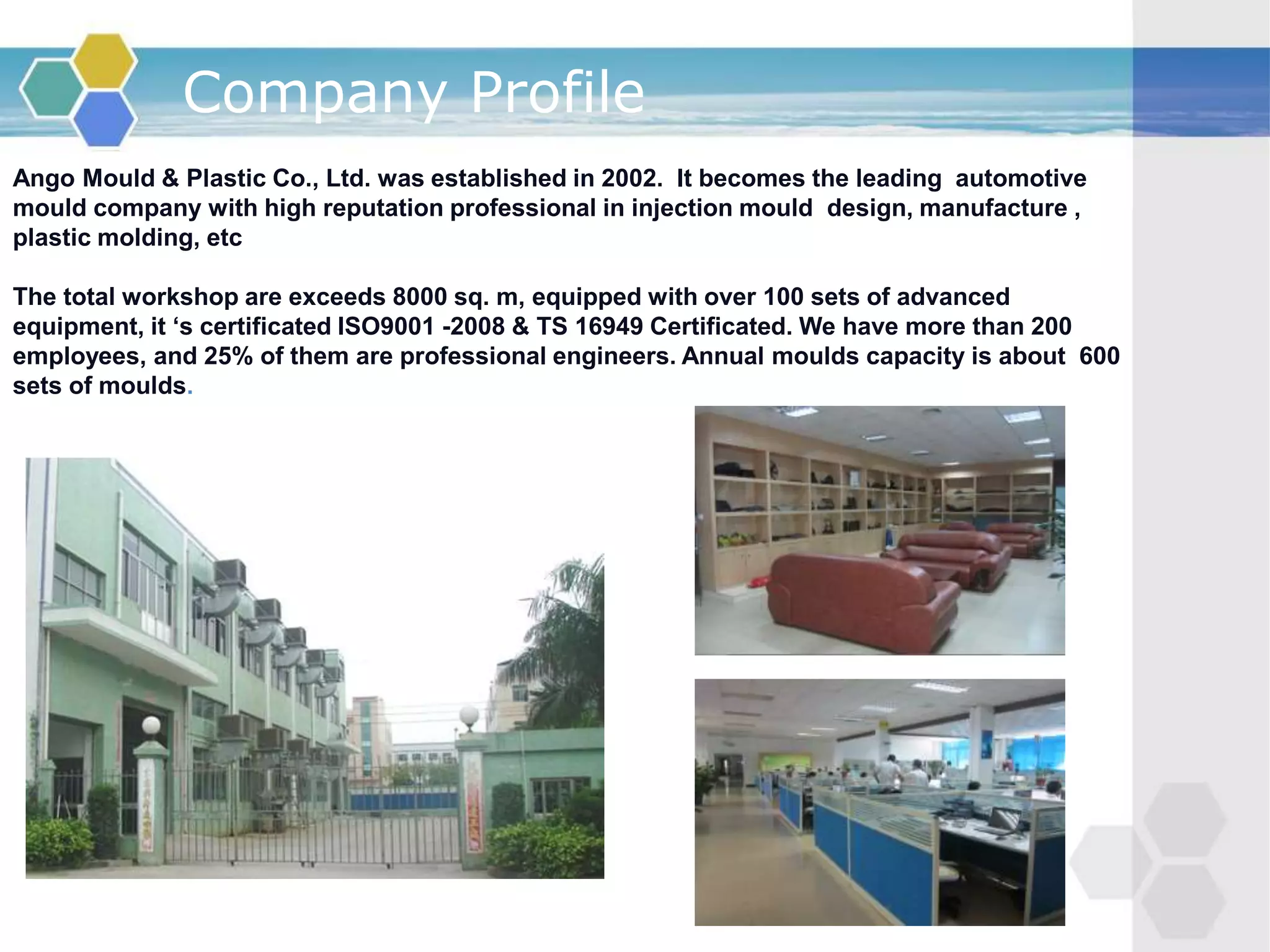 Ango mould & plastic co., ltd. (company profile ) | PPTX