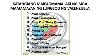 ANG OPISYAL NA HIMNO NG VALENZUELA AT MGA KAUGALIAN.pptx