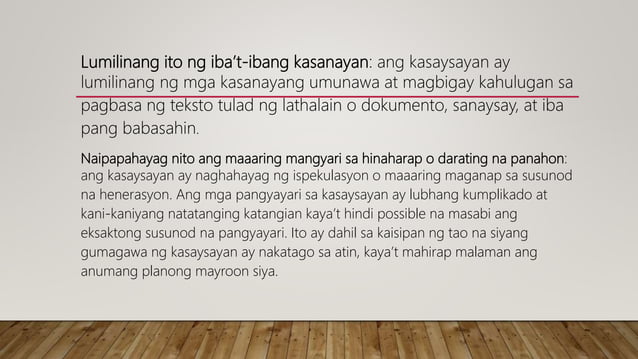 Ang pag aaral ng kasaysayan | PPTX